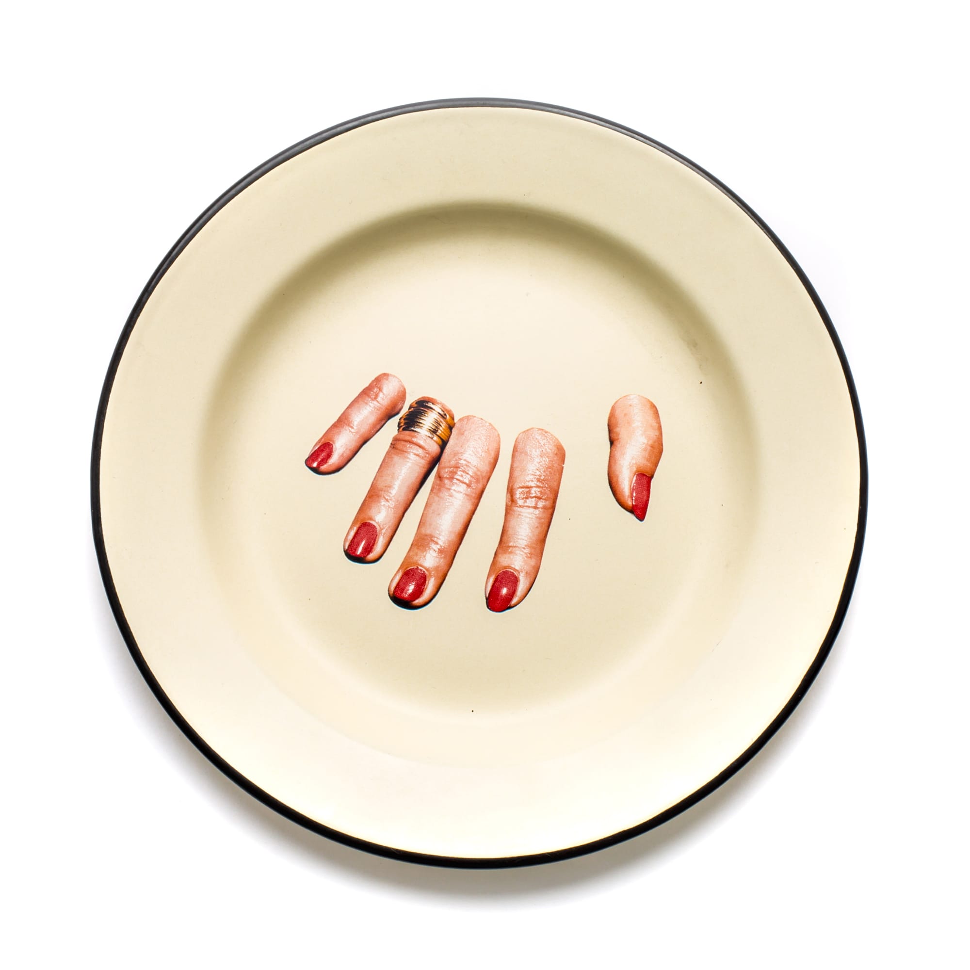 Enamel Plate Fingers – SELETTI USA